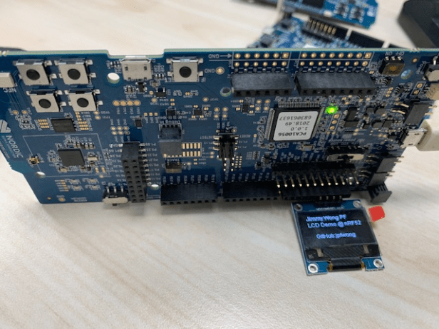 OLED display support for nRF52 Series – JimmyIoT