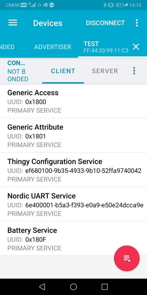 How to modify the device information through BLE connection – JimmyIoT