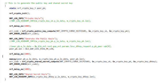 How to use the ECDH and AES128 for the data encryption – JimmyIoT