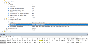 Advertising Payload format on BLE – JimmyIoT