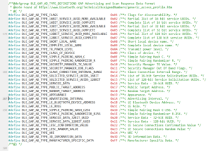 Advertising Payload format on BLE – JimmyIoT