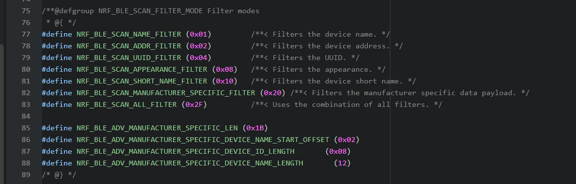 BLE Scanning with Whitelist – JimmyIoT