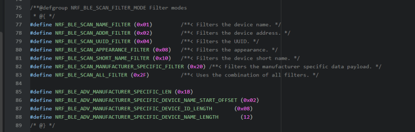 BLE Scanning with Whitelist – JimmyIoT