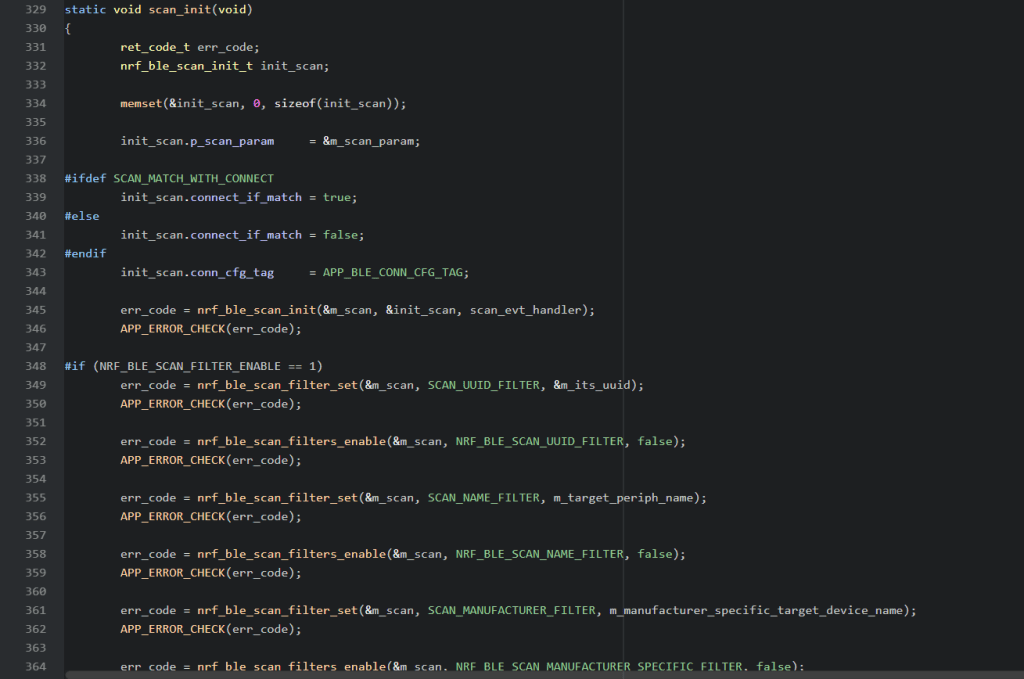 BLE Scanning with Whitelist – JimmyIoT