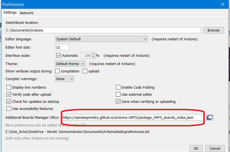 Arduino IDE with nRF52 DK Board – JimmyIoT